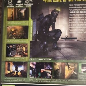 Nintendo | Video Games & Consoles | Nintendo Gamecube Splinter Cell Chaos Theory Black And Green ...